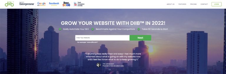 Diib Review - Backlink Me